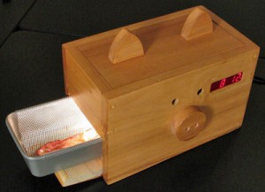 Bacon alarm clock • OfficeTally